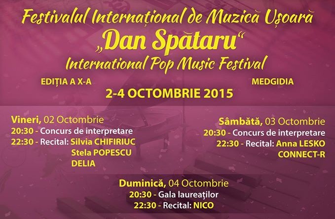 Un deceniu de festival la Medgidia dedicat marelui Dan Spataru - Top ...